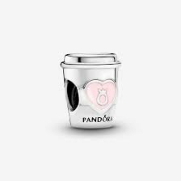 Pandora | Jewelry | Pandora Coffee Cup Charm | Poshmark